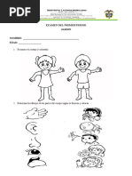 Evaluación de Español Primer Grado | PDF | Artes del Lenguaje y ...