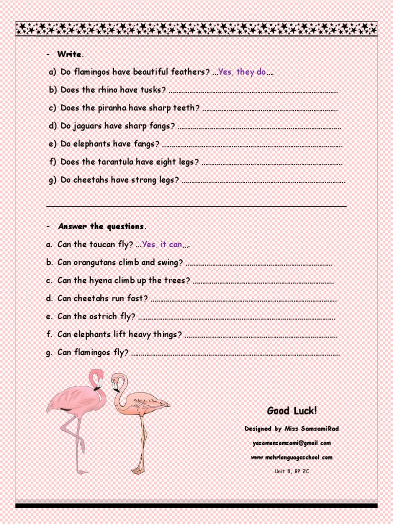 Yes, They Do: Good Luck! | PDF