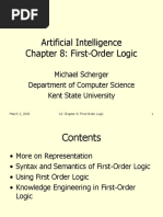 First Order Logic: Artificial Intelligence COSC-3112 Ms. Humaira Anwer ...