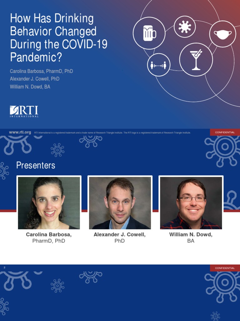 Covid19 Alcohol Survey Webinar Slides 071420 | PDF | Alcoholic Drinks ...