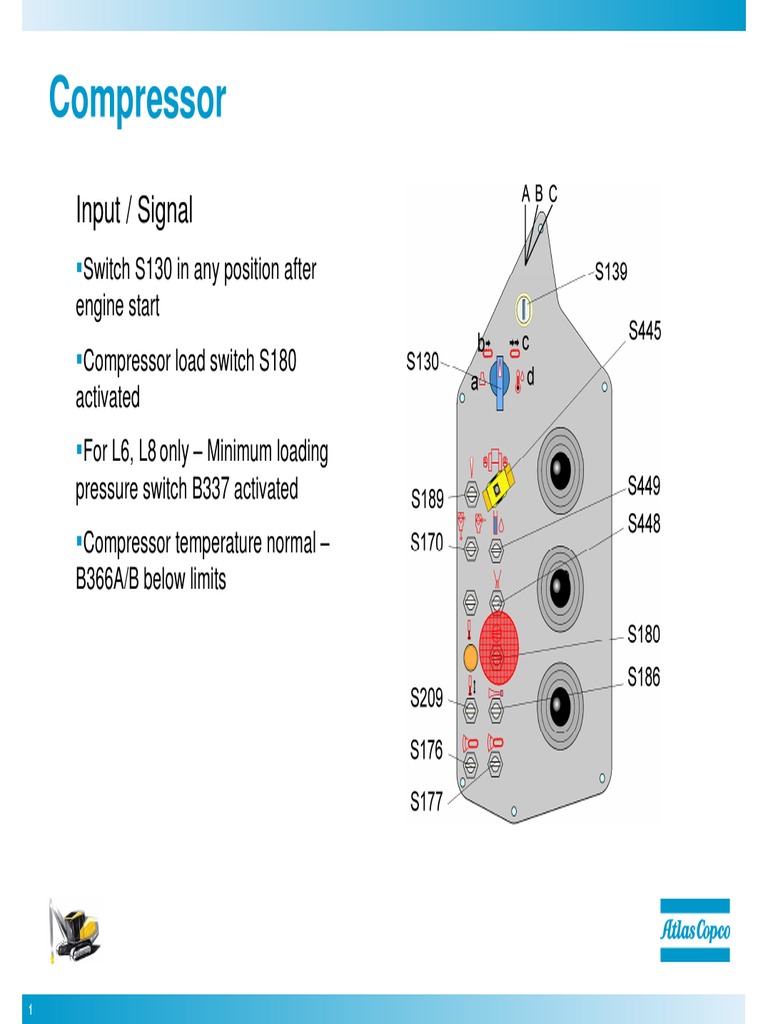 Compressor: Input / Signal | PDF | Thermostat | Valve