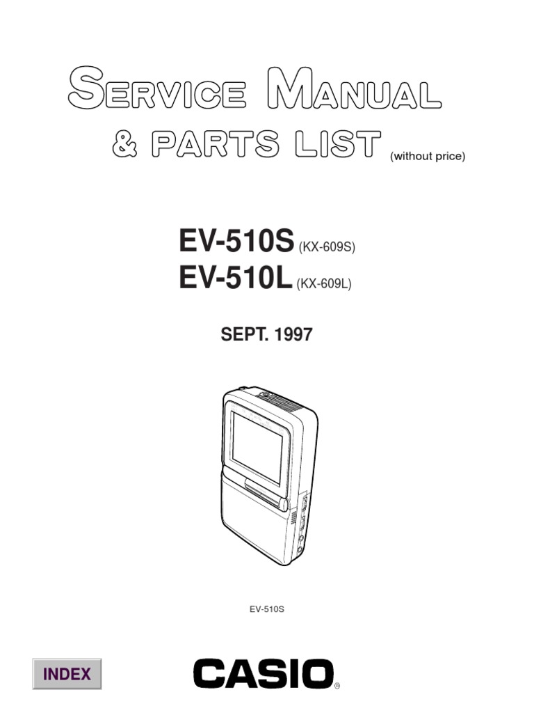 Ev-510s Ev-510l: Sept. 1997 | PDF | Amplifier | Electronic Circuits