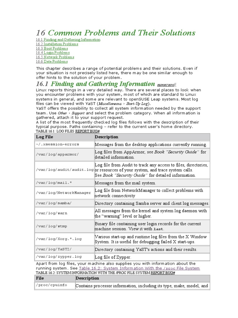 OpenSuse LEAP 15 Common Problems and Their Solutions | PDF | Booting | Bios
