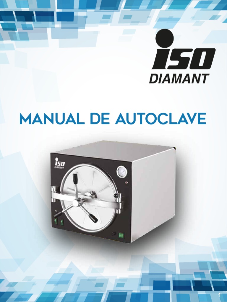 Manual Autoclave-18l PDF | PDF | Equipo | Química
