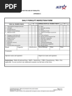 Asphalt Cutter Checklist | PDF
