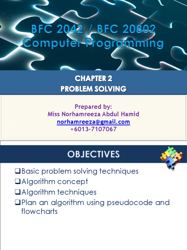 Chapter 2 - Problem Solving | PDF | Algorithms | Control Flow