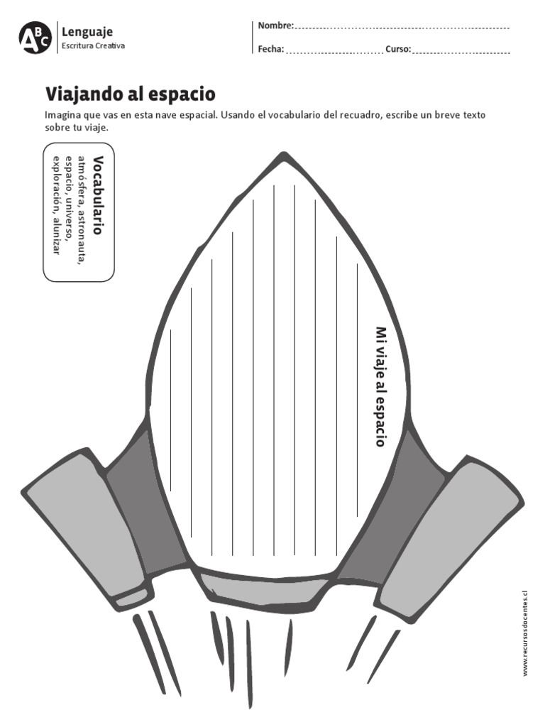 Mi viaje en nave espacial | PDF | Libros para adolescentes