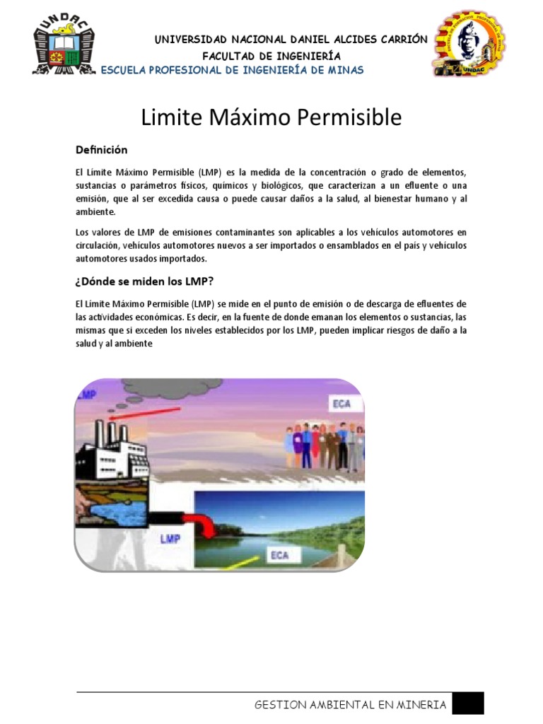 Limite Maximo Permisible | PDF