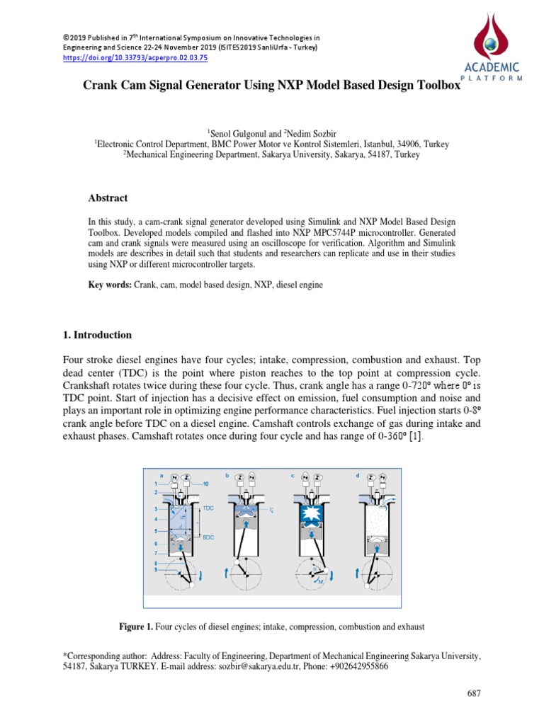 Crank Cam Signal Generator Using NXP Model Based Design Toolbox | PDF ...