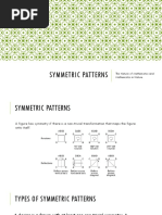 Lesson 4 Frieze Patterns | PDF | Pattern | Symmetry