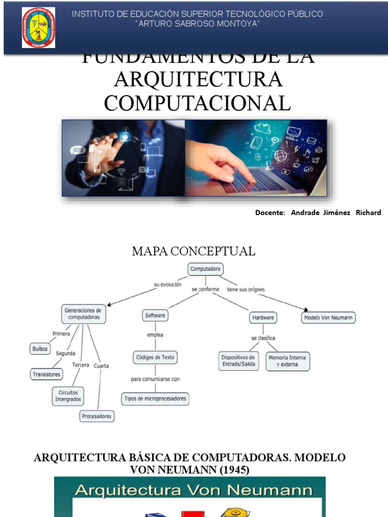 Fundamentos de La Arquitectura Computacional | PDF | Microcomputadoras | Circuito integrado