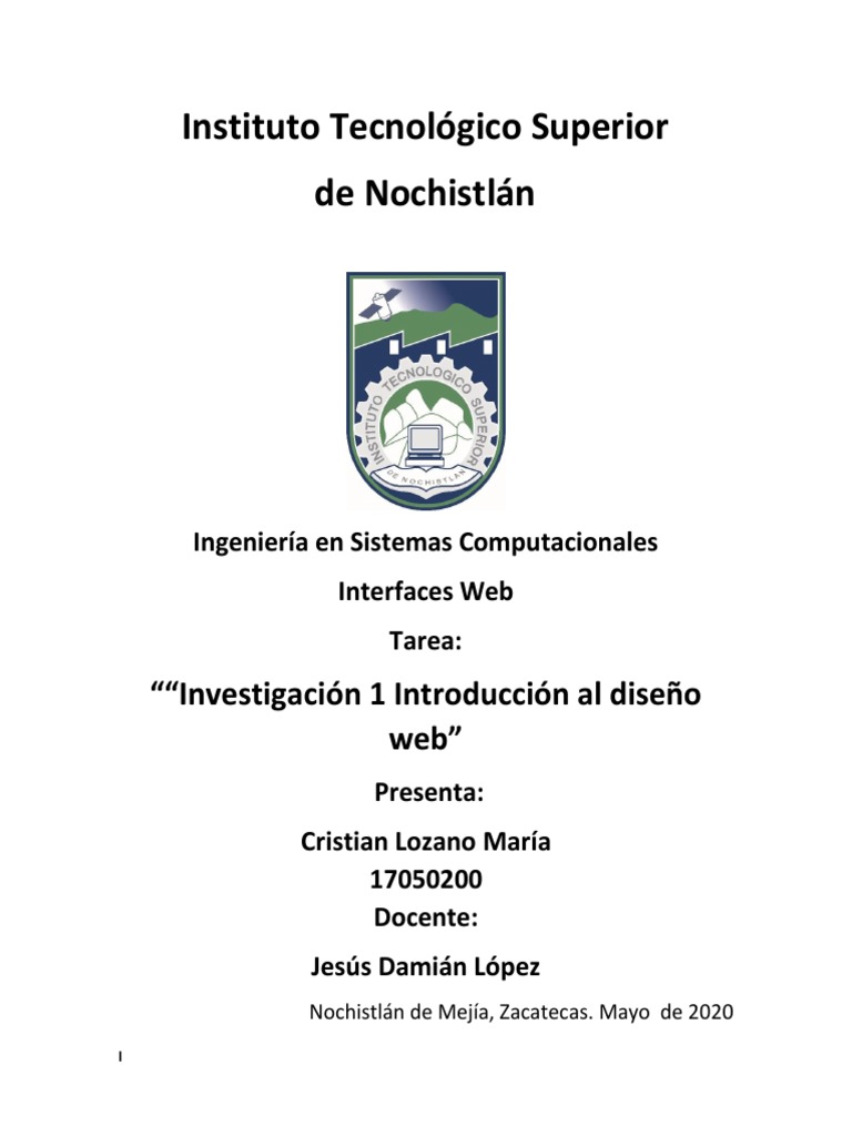 Introducción Al Diseño Web | PDF | HTML | Página web