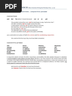 Subordinating Conjunctions (AWUBIS) | PDF