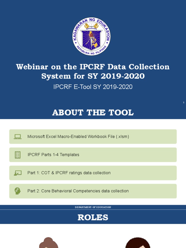 Webinar On The IPCRF Data Collection System For SY 2019-2020 | PDF ...