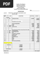 Homeroom Financial Report | PDF