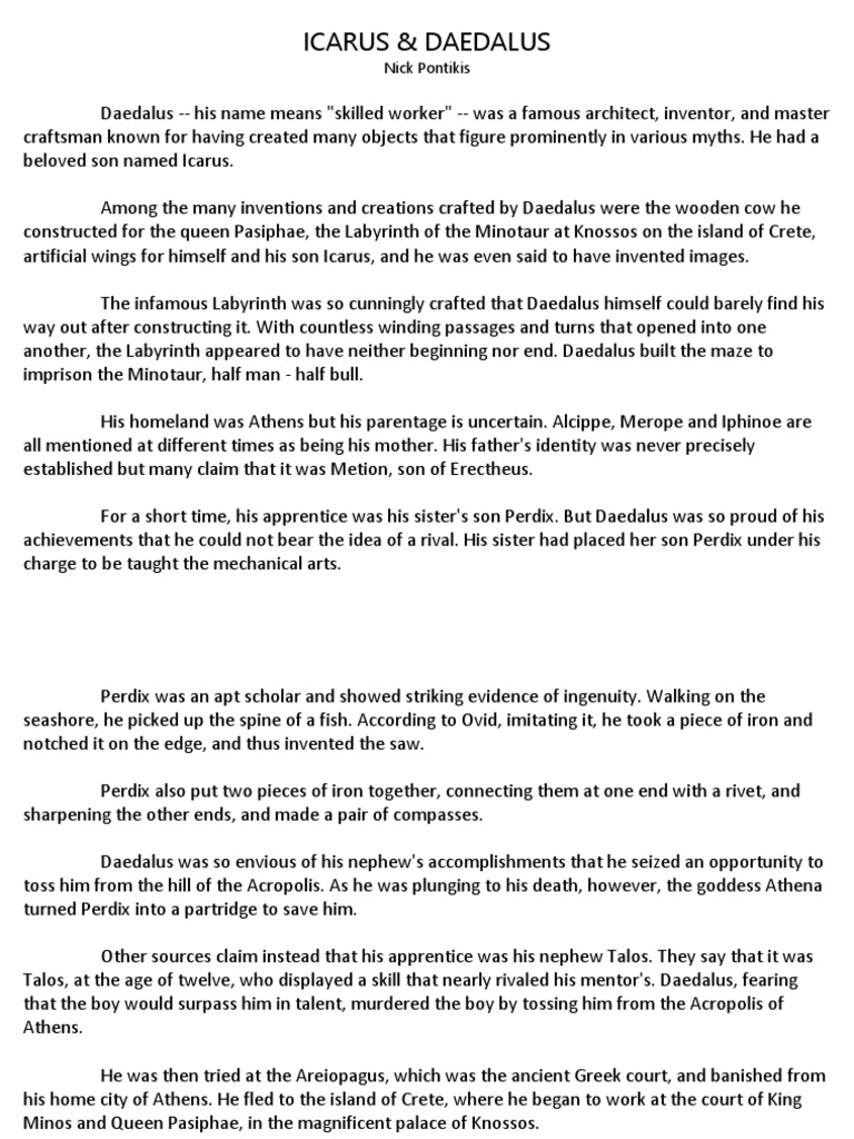 EN10 Q1 Lesson 1 | PDF | Minotaur | Mythological Characters