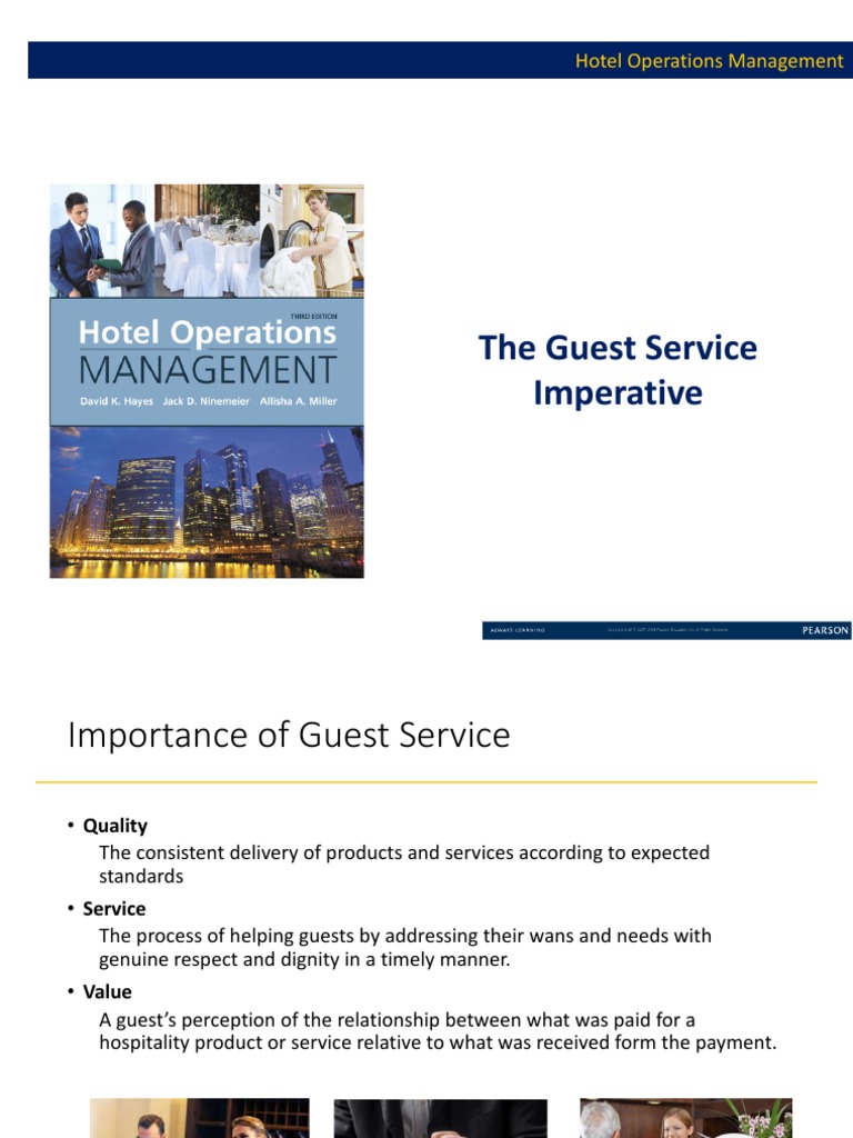 The Guest Service Imperative | PDF | Organizational Culture | Employment