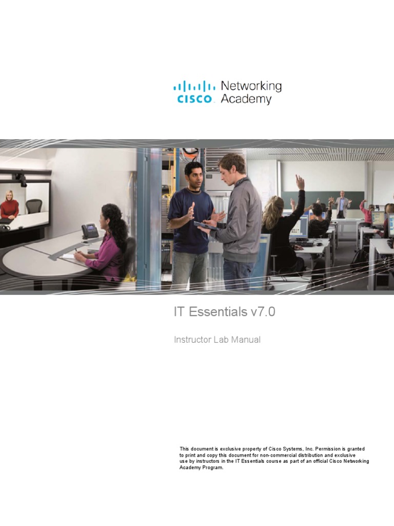 ITE Instructor Lab Manuales | PDF | Bios | Programa de computadora