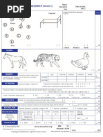 Version 8.1 English: Montreal Cognitive Assessment (Moca ®) | PDF ...