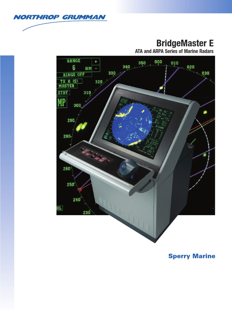 Bridgemaster E: Ata and Arpa Series of Marine Radars | PDF | Radar ...