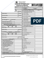 Bir Form 1601-C | PDF | Withholding Tax | Taxes