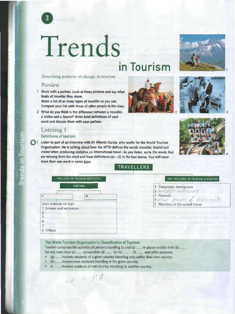 Trends in Tourism Unit 1 | PDF