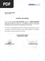 Chairman Certificate | PDF