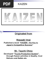 KAIZEN Training Module | PDF | Career & Growth