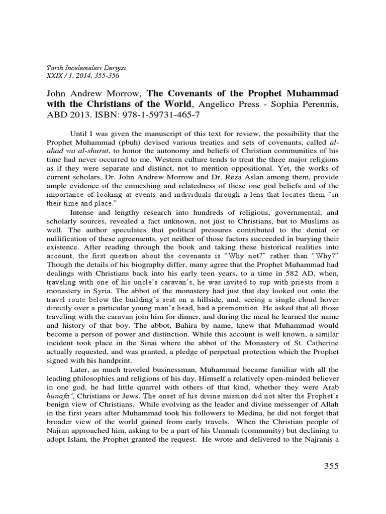 Interfaith Covenants of Muhammad | PDF | Muhammad | Abrahamic Religions