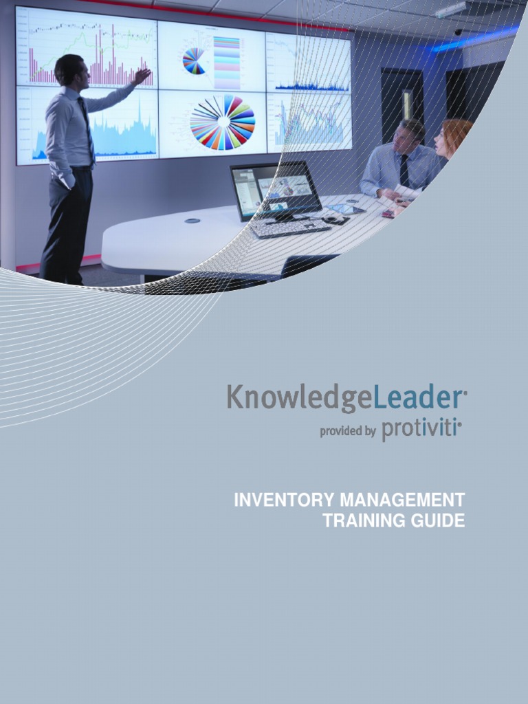 Inventory Management Training Guide | PDF | Inventory | Debits And Credits