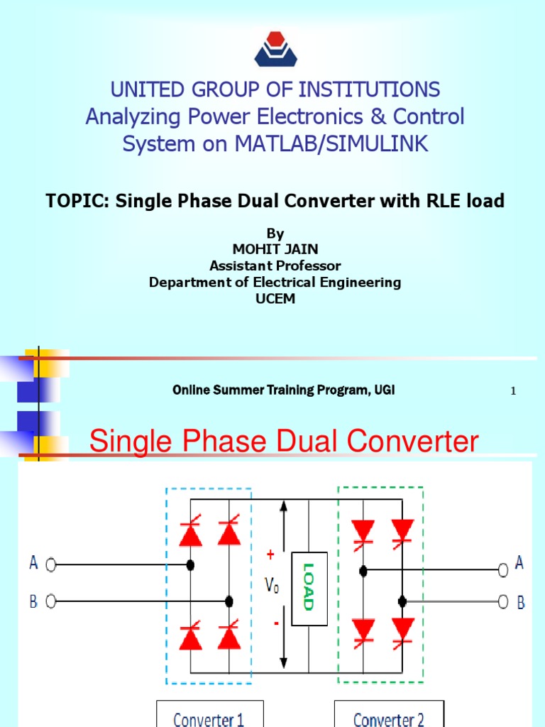 Analyzing Power Electronics & Control System On Matlab/Simulink | PDF ...