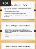 Sample 2 - Output and Input Vat | PDF | Business | Finance & Money ...