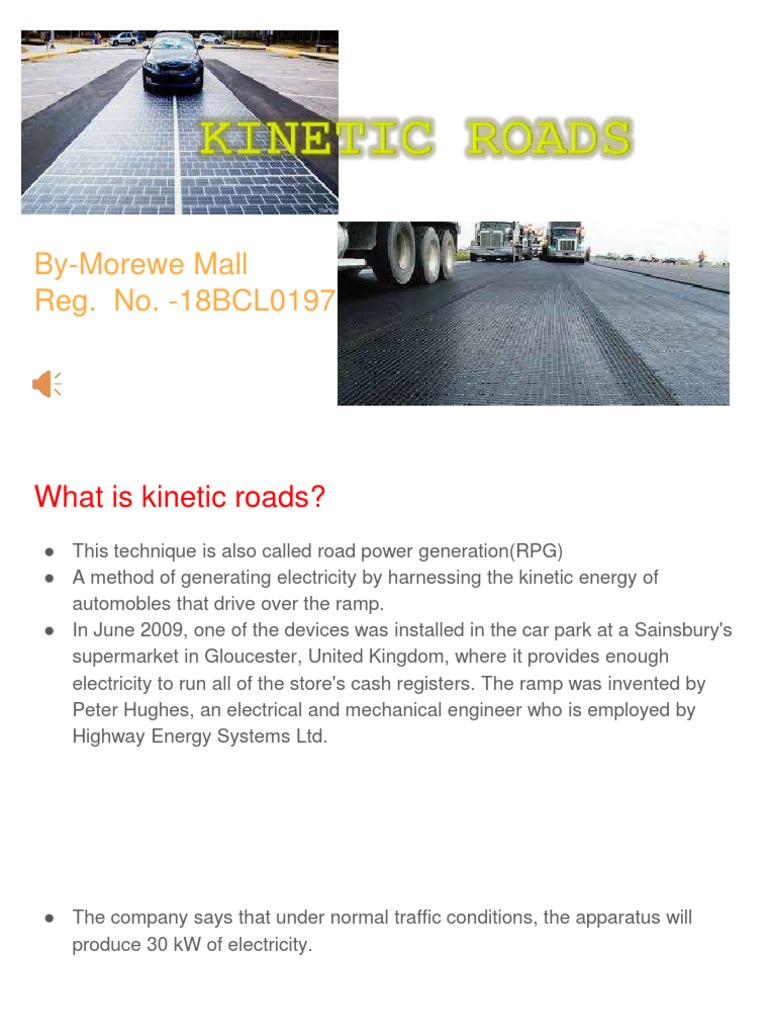 Kinetic Road | PDF