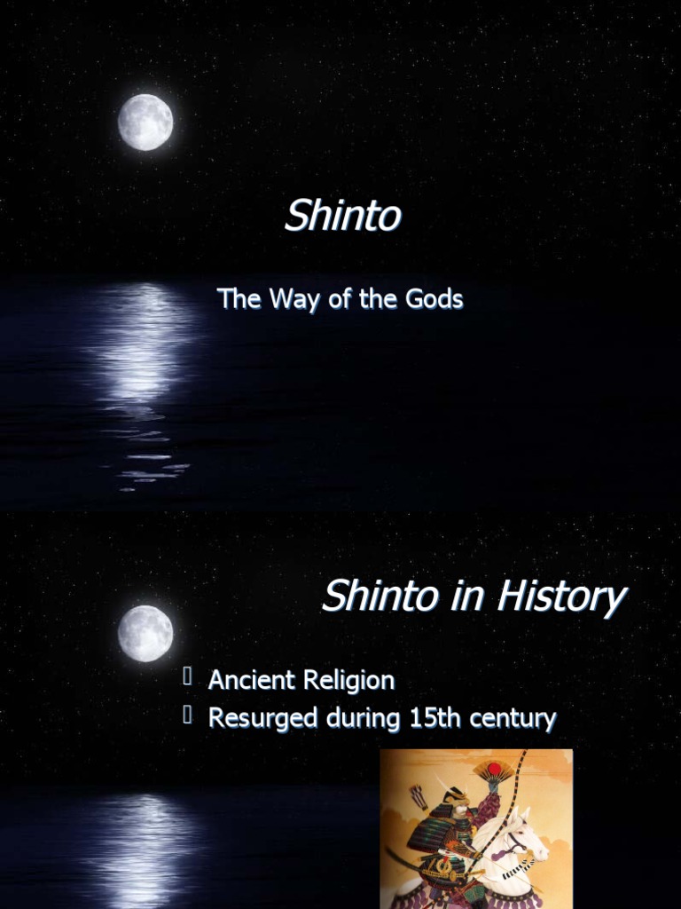 Week8 Shinto | PDF | Shinto | Religious Faiths