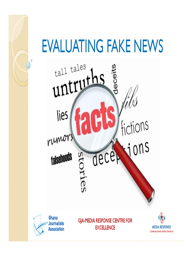 Tips for Evaluating Fake News | PDF | News | Public Opinion