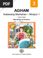 Filipino Module 1 Grade 3 | PDF