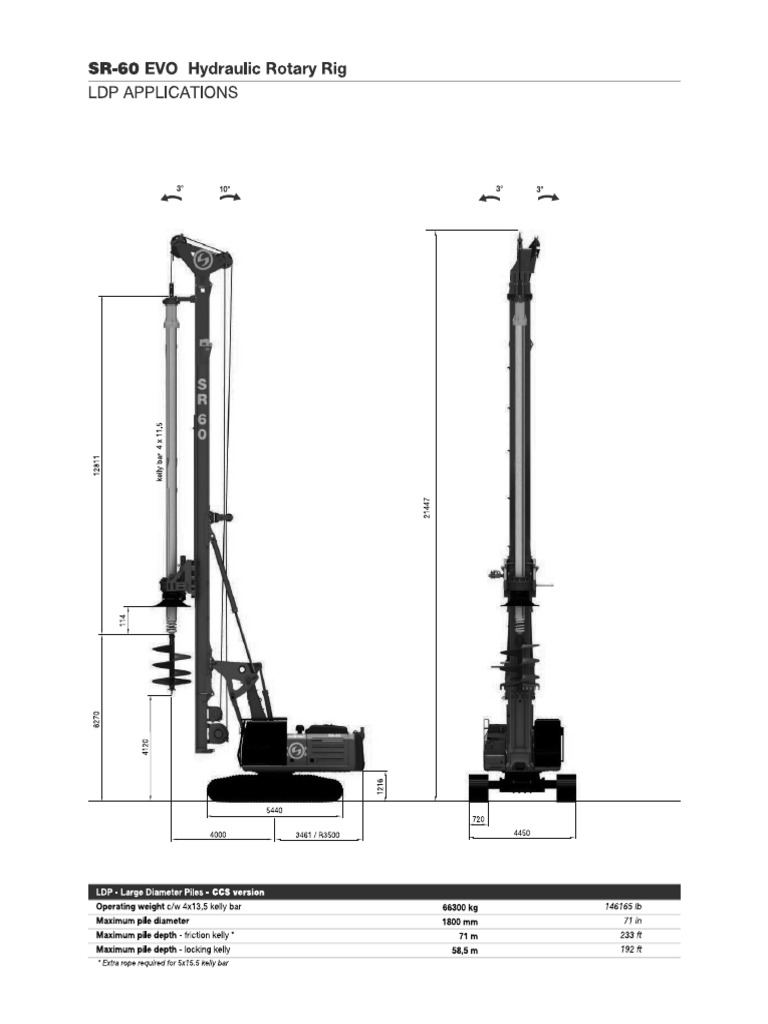 Soilmec SR60 Specs | PDF