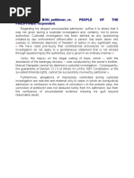 Miranda Rights in Tagalog and English | PDF