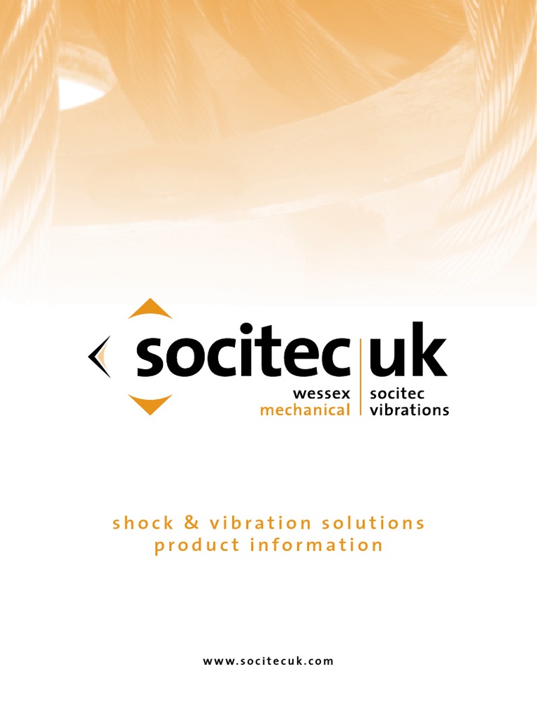 Shock & Vibration Solutions Product Information | PDF | Classical ...