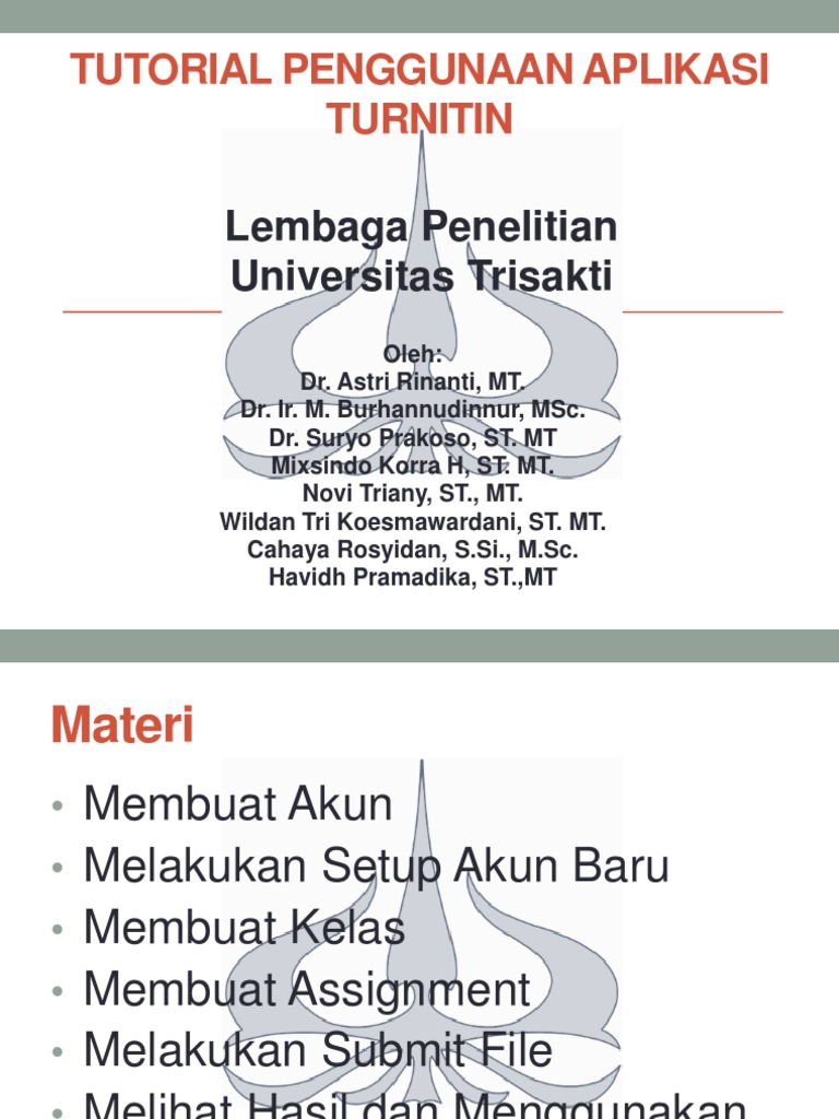 Tutorial Turnitin PDF | PDF