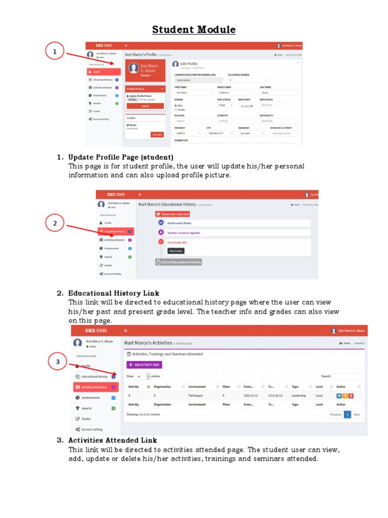 System Manual | PDF | Button (Computing) | Superuser