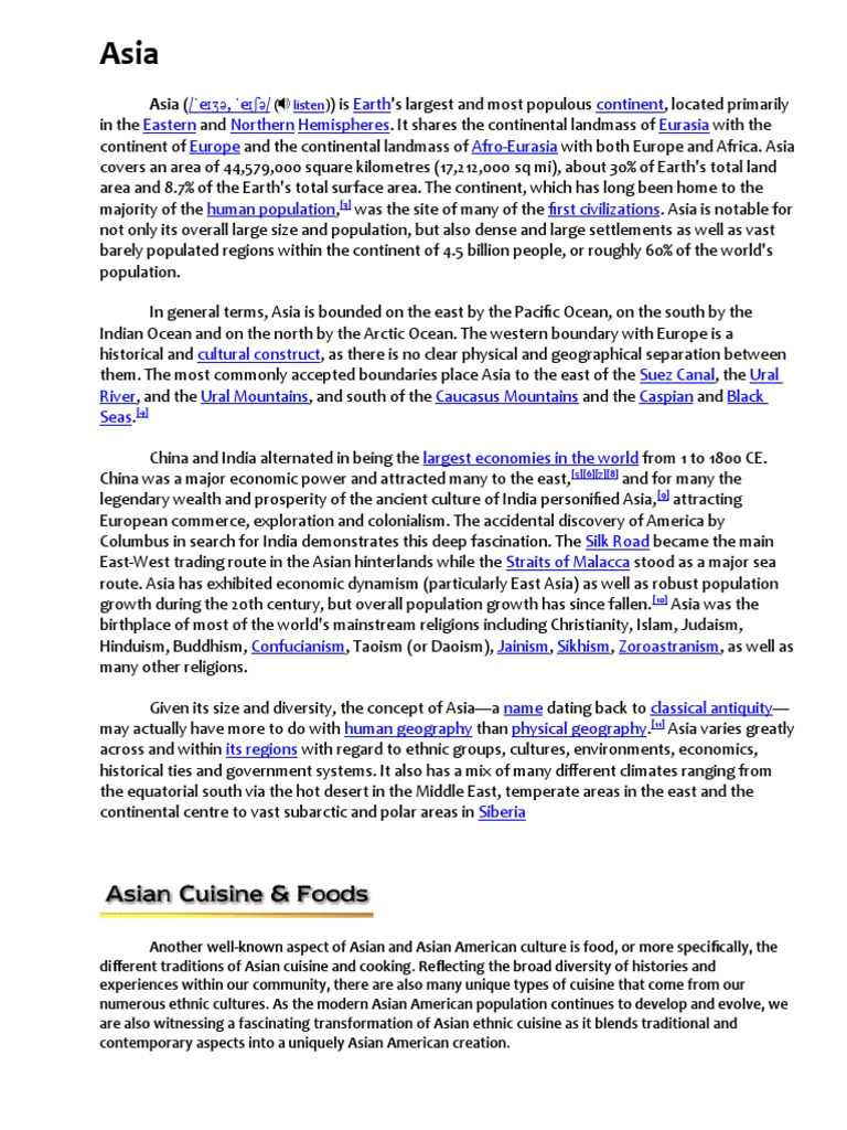 Asian Culinary Traditions Explained | PDF | Chinese Cuisine | Asian Cuisine