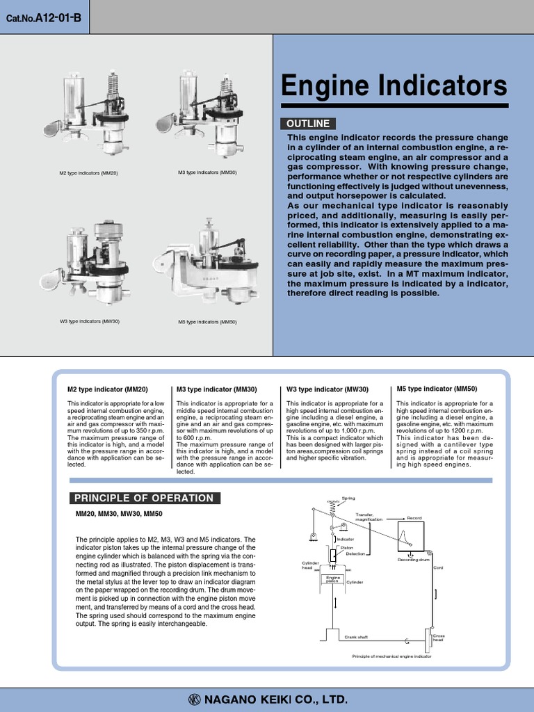 Engine Indicators: Outline | PDF | Engines | Internal Combustion Engine