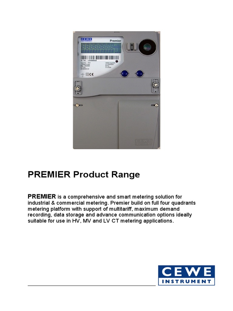 Premier Smart Metering Solutions | PDF | General Packet Radio Service ...