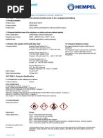 Hempel Paint - MSDS | PDF | Working Conditions | Occupational Safety ...