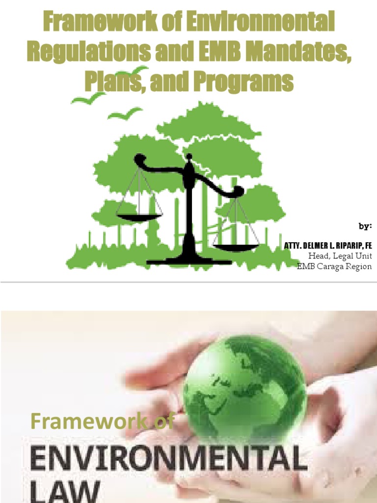 Framework of Environmental Regulations 2nd Version | PDF | Clean Water ...
