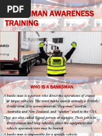 Banksman Training-26 Slides | PDF | Heavy Equipment | Safety