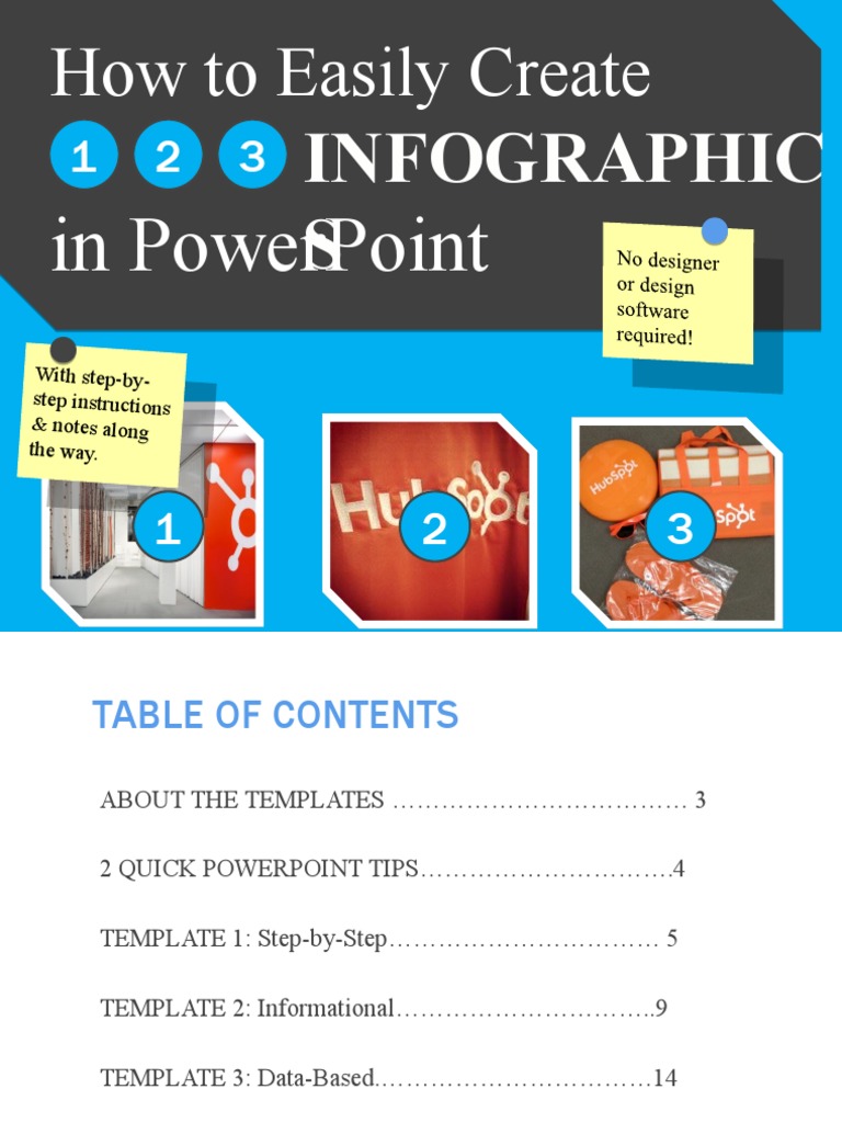 Infographic S: How To Easily Create | PDF | Infographics | Microsoft ...
