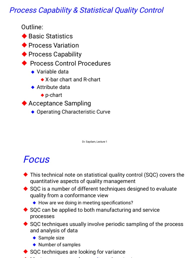 Process Capability & SPC HK | PDF | Statistics | Normal Distribution
