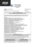 Grade 10 Performance Task Sa Araling Panlipunan 10 | PDF